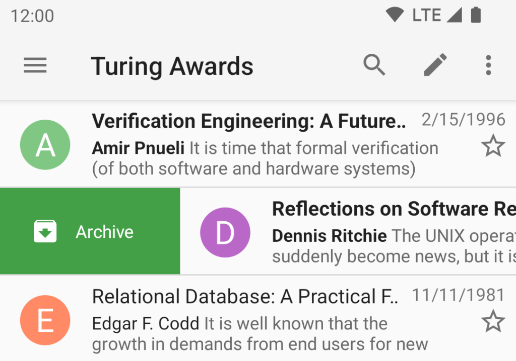 Managing mail - Zero Trace