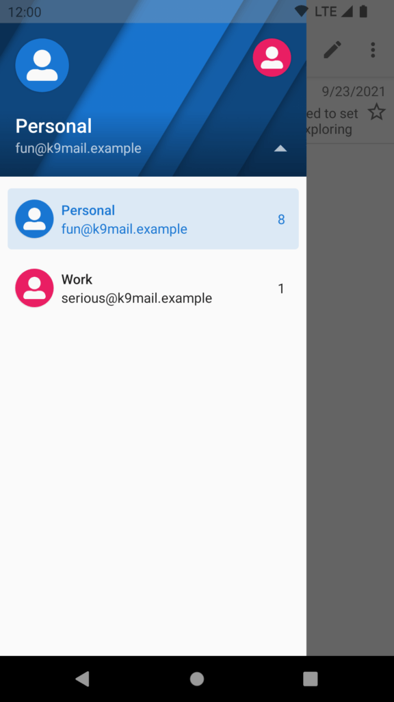 Switching between multiple accounts - Zero Trace
