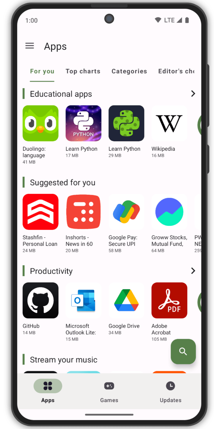 Aurora Store - Zero Trace